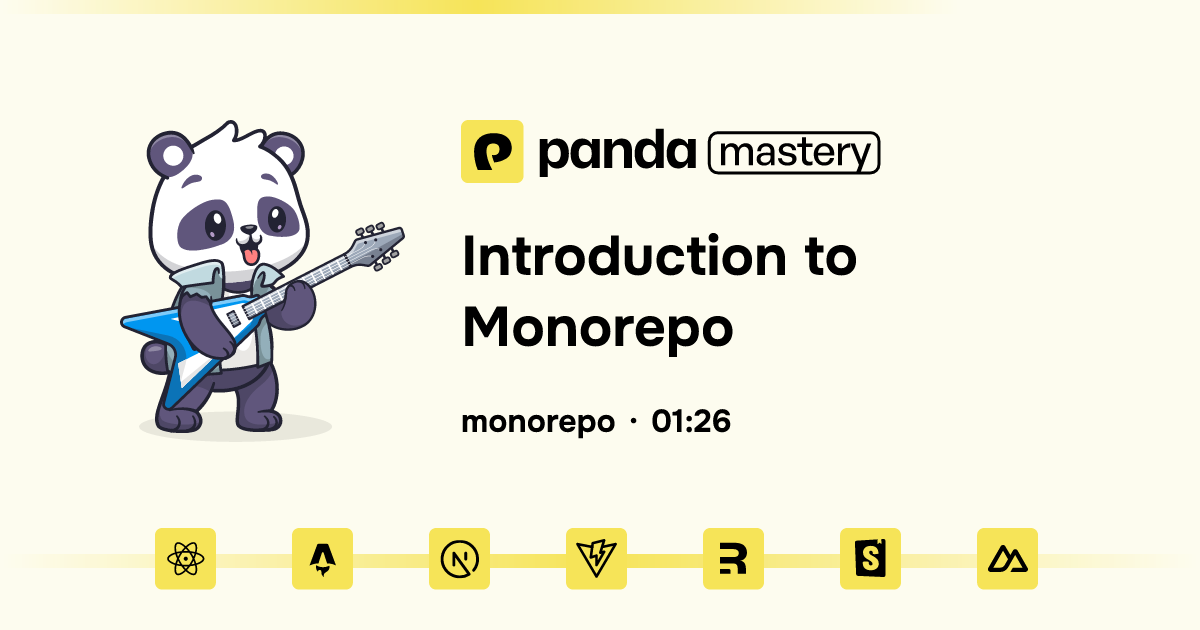 Introduction to Monorepo