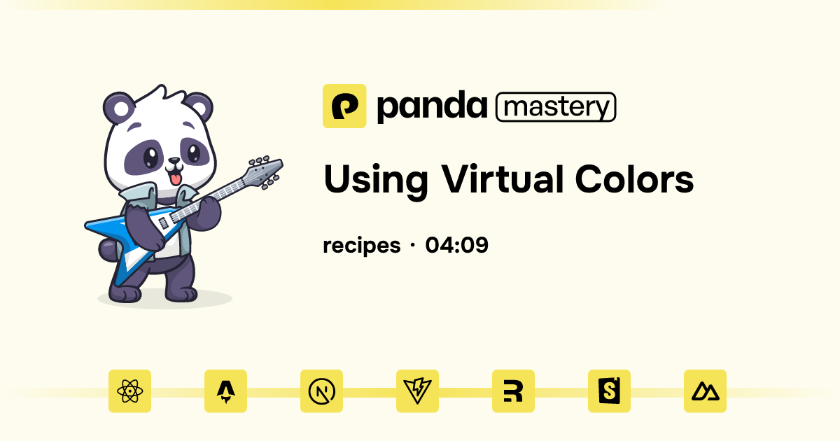 Using Virtual Colors