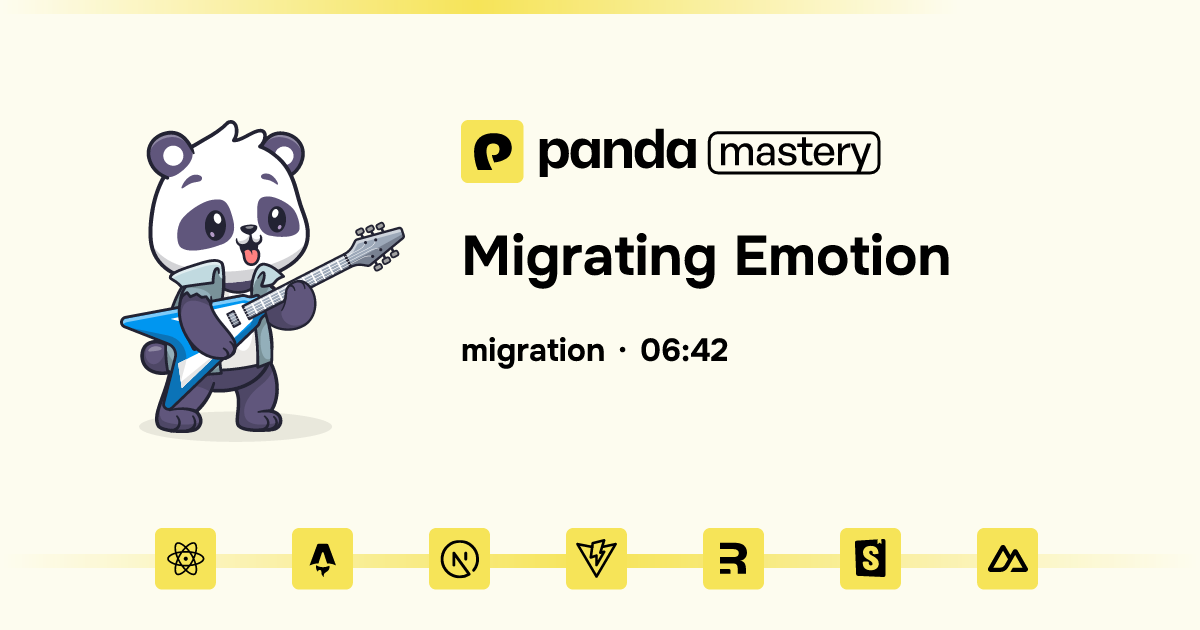 Migrating Emotion