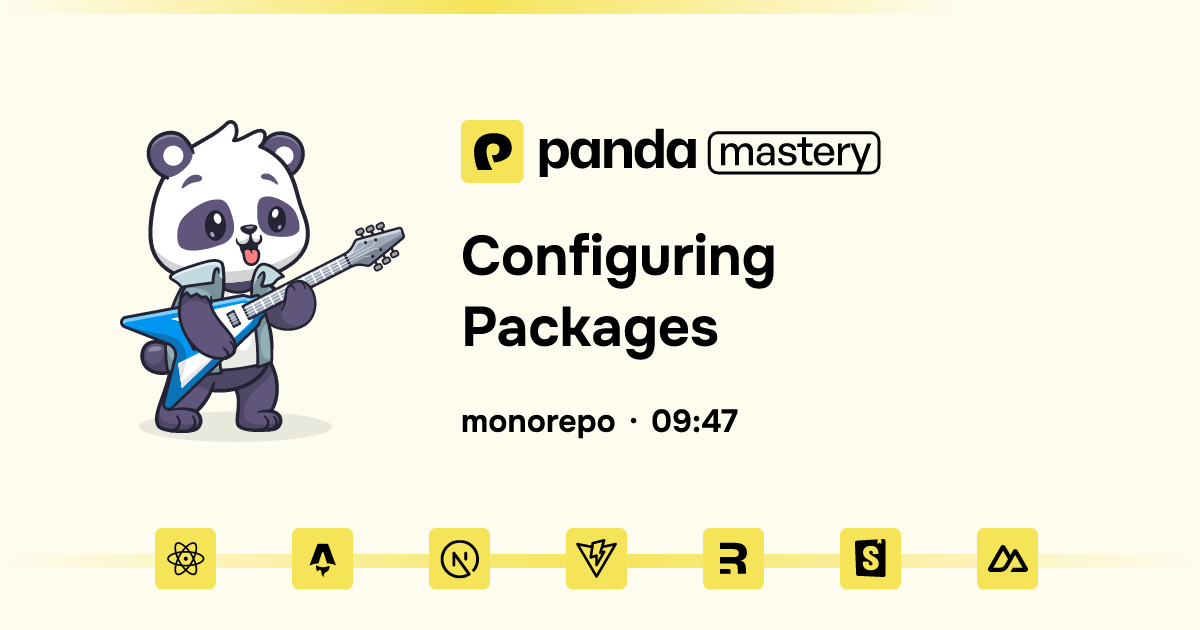 Configuring Packages