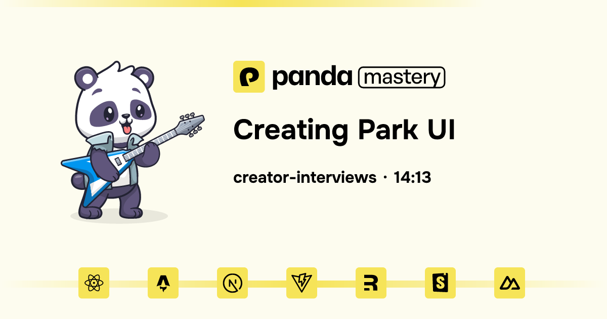 Creating Park UI